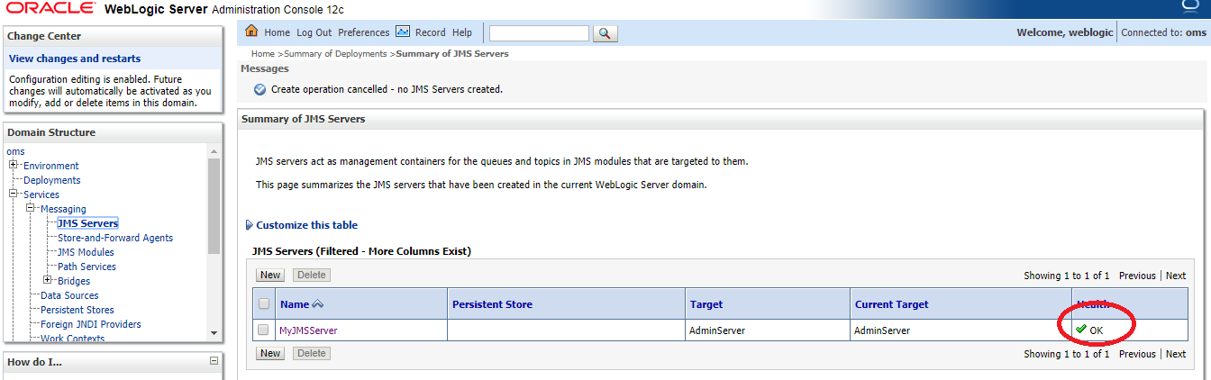Sterling OMS Creating Weblogic Queue - Learn IBM Sterling Order Management System